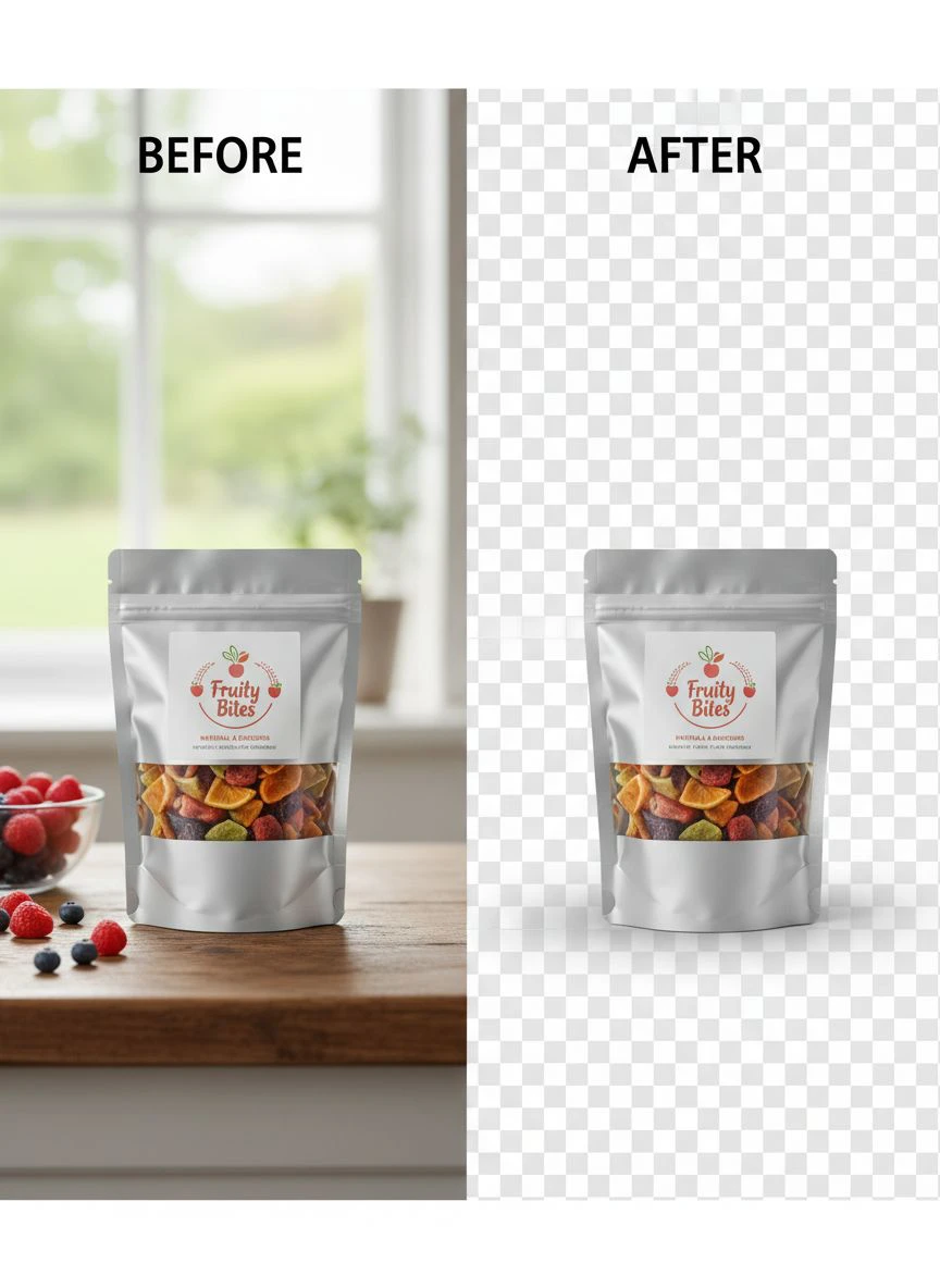 Background Eraser for Transparent Food Package Labels How-To Guide ...