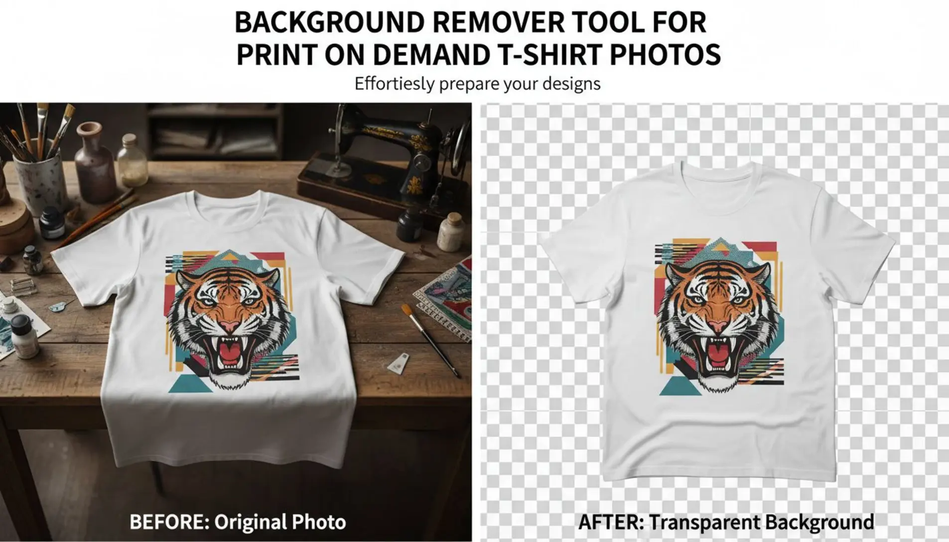 Background Remover Tool for Print on Demand T Shirt Photos How to ...
