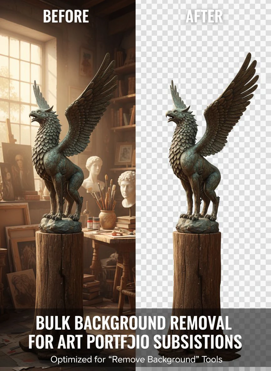 Bulk Background Removal for Art Portfolio Submissions How to Save Time ...