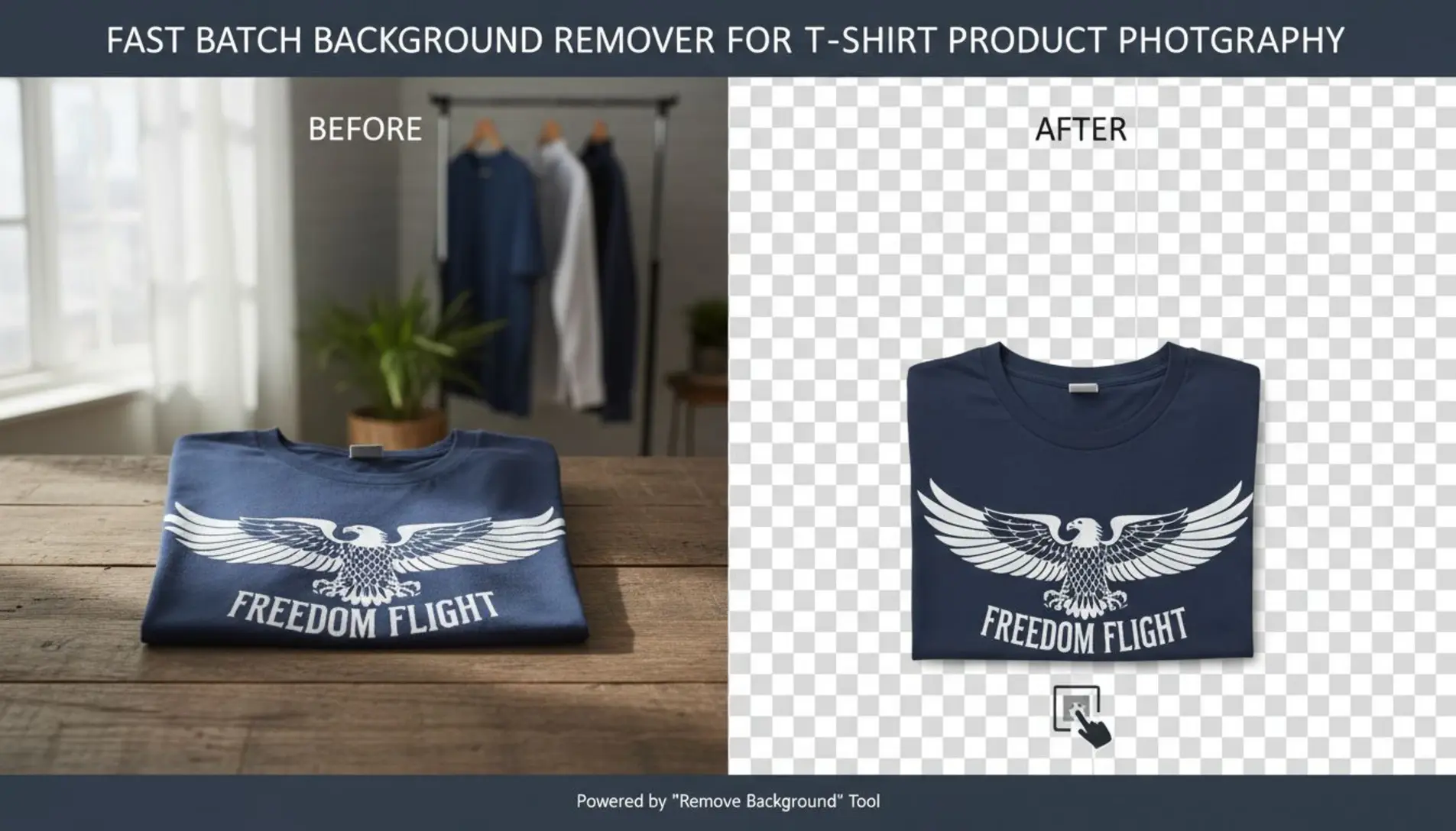 Fast Batch Background Remover for T Shirt Product Photography How-To ...