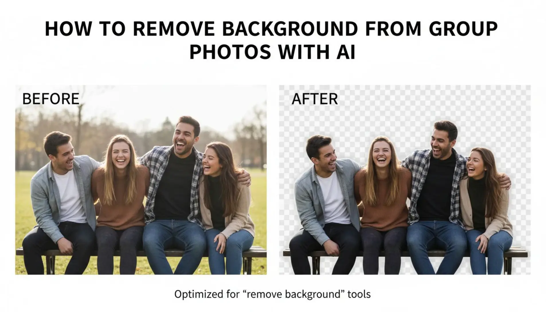 How to Remove Background from Group Photos with AI Using Remove.bg ...