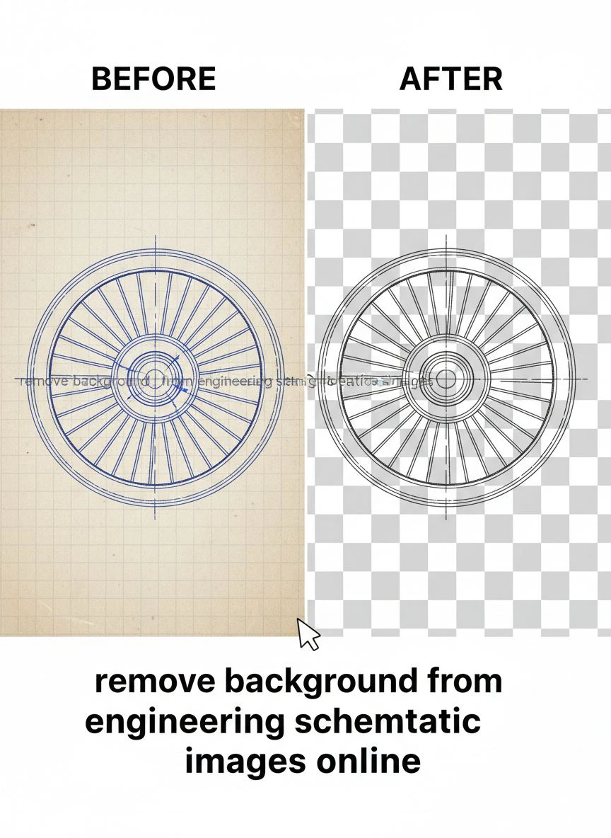 Remove Background From Engineering Schematic Images Online Easily ...