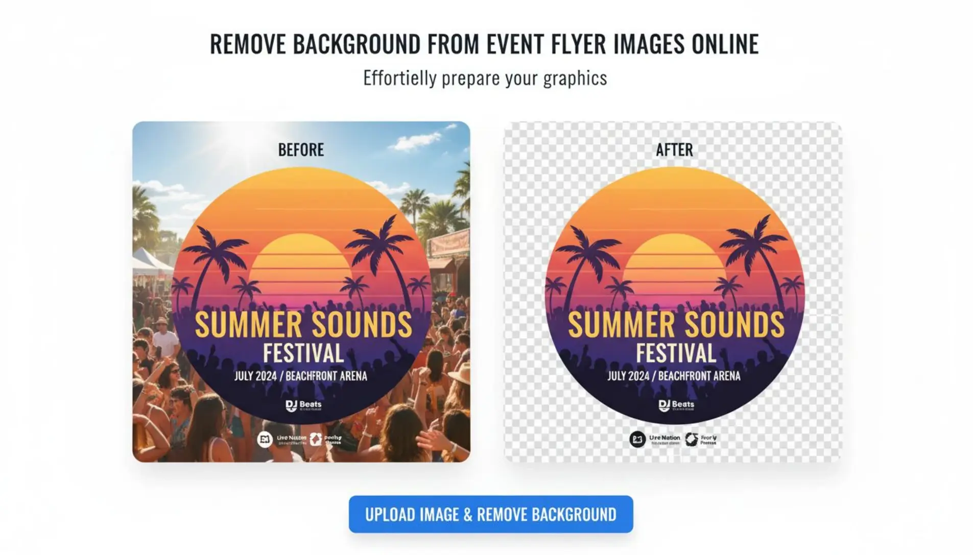 Remove Background From Event Flyer Images Online Easily with AI Tools ...