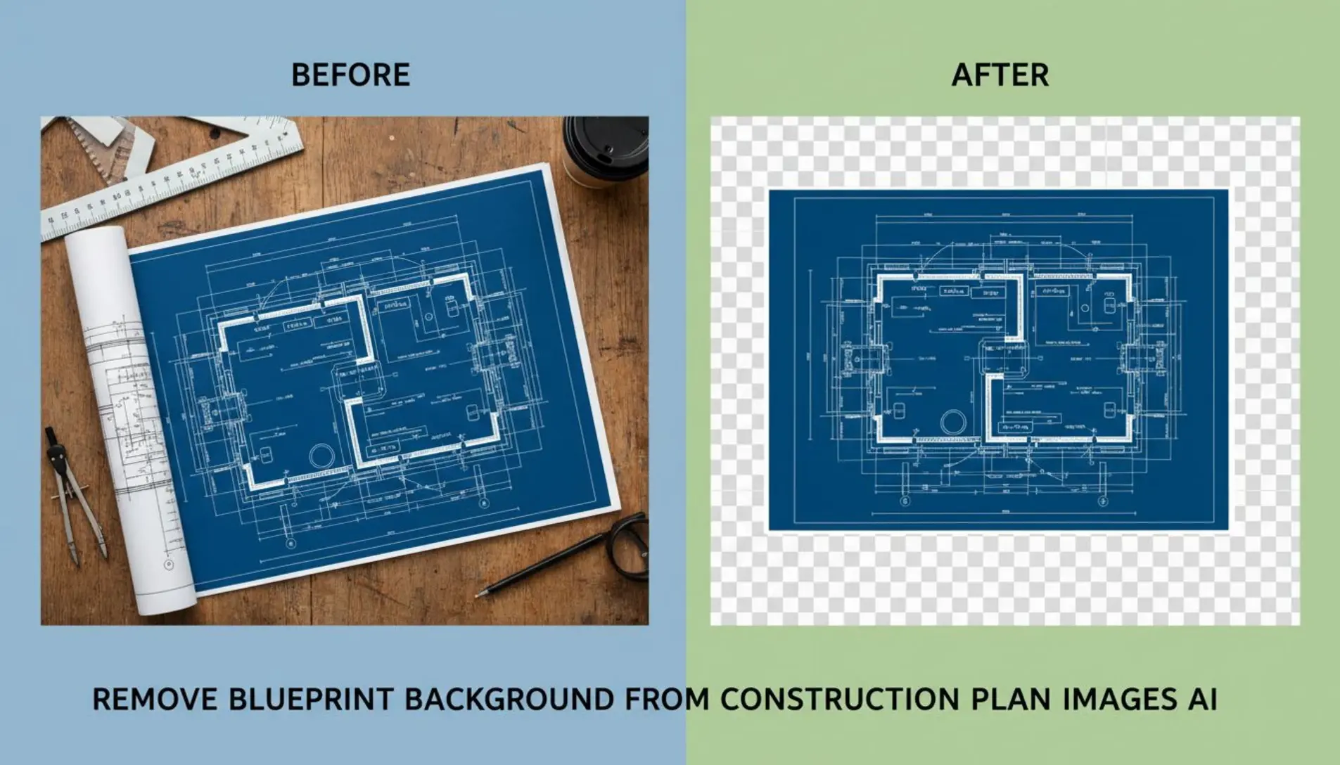 Why Blueprint Backgrounds Kill Your Professional Image | Removedo ...