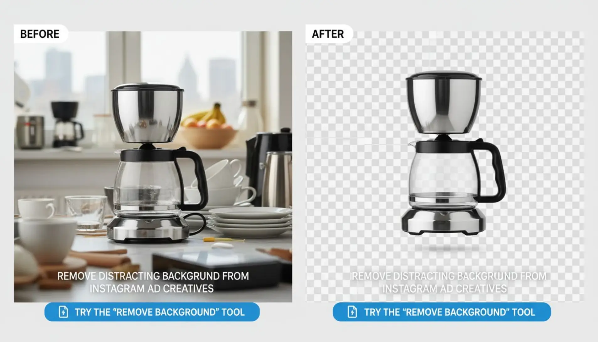 Remove Distracting Background from Instagram Ad Creatives Fast ...