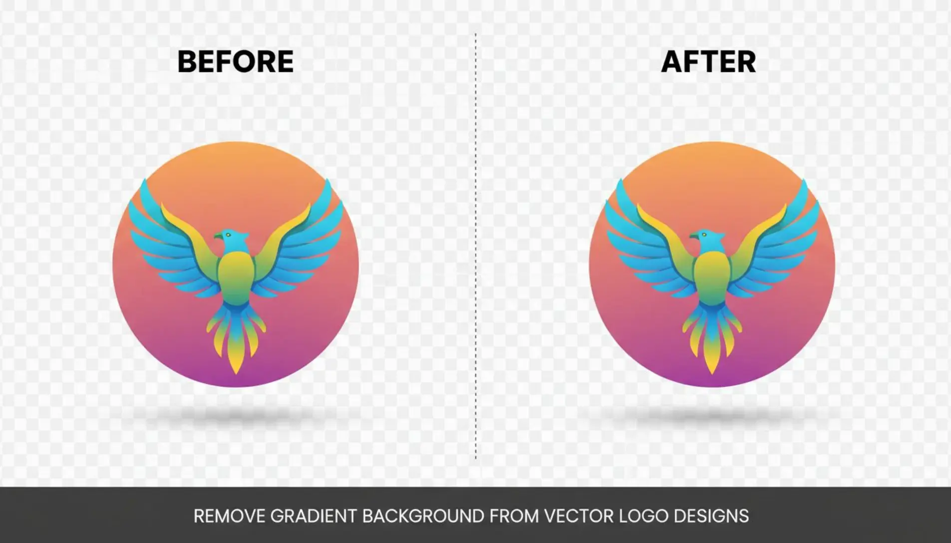 Remove Gradient Background from Vector Logo Designs: How to Master It ...