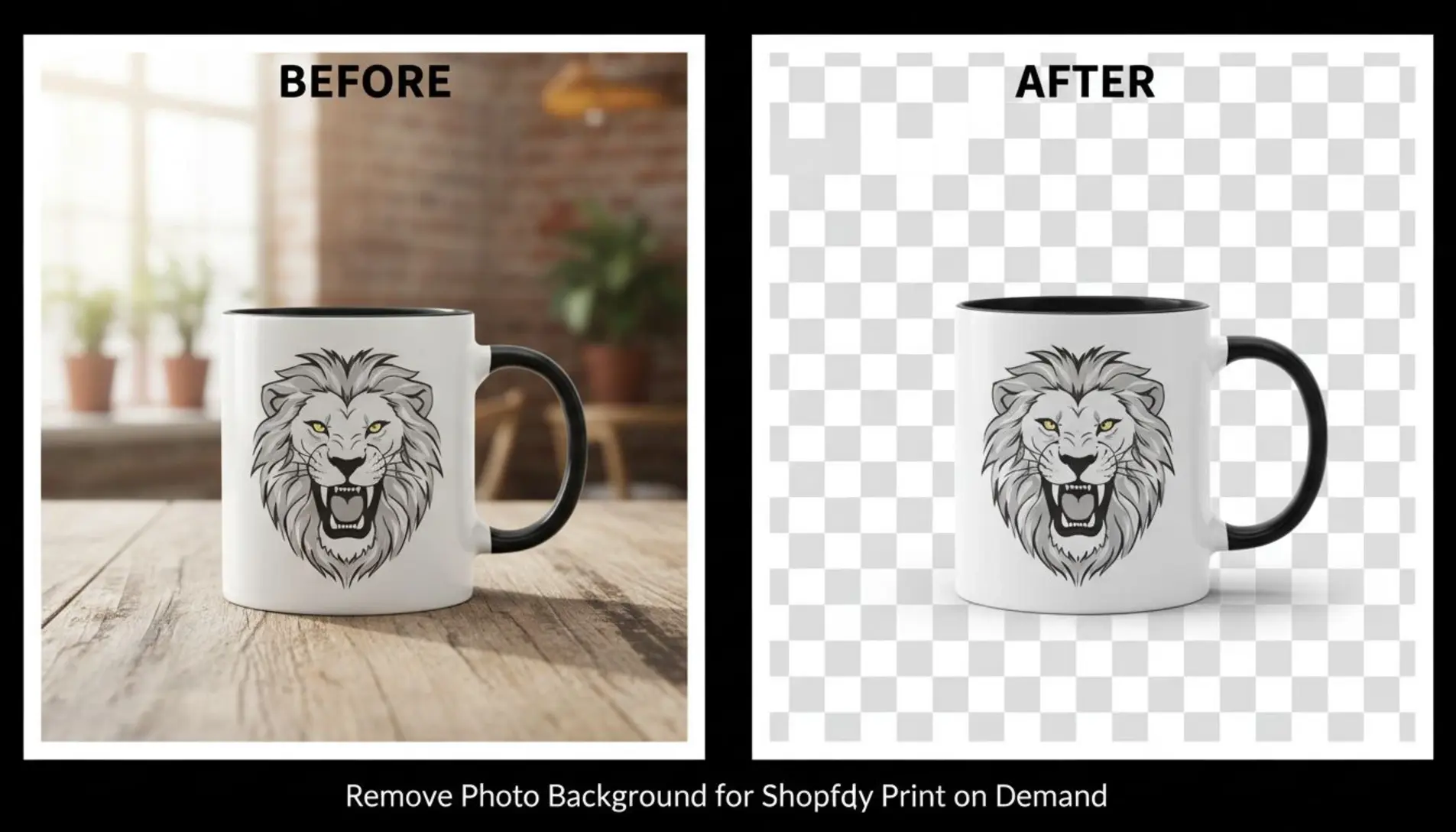 Remove Photo Background for Shopify Print on Demand Easily | Removedo ...